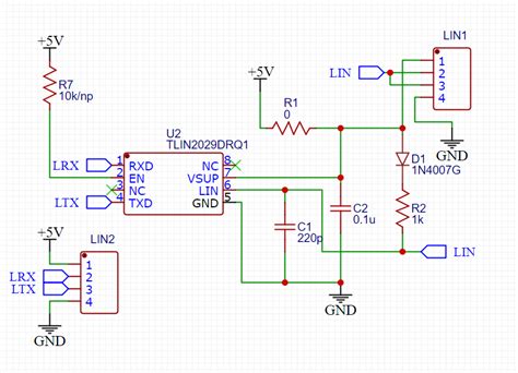 Lin Breakout Board Projekty Diy Mini Forbot
