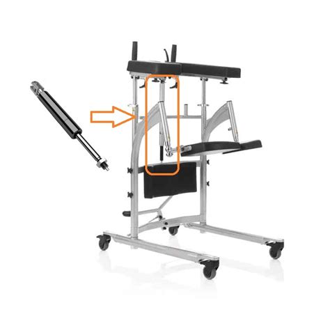 Gas Spring Locking Mechanism For Enhanced Walking Assistance Device Compact Spring And Locking