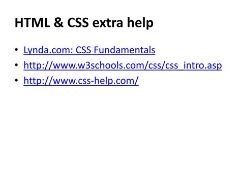 Ppt Html And Css Powerpoint Presentation Free Download Id2049188
