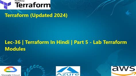 Lec Terraform In Hindi Part Lab Terraform Modules YouTube