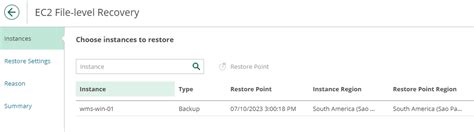 Veeam Backup For Aws How To Perform File Level Restore To Original Location Veeam Community