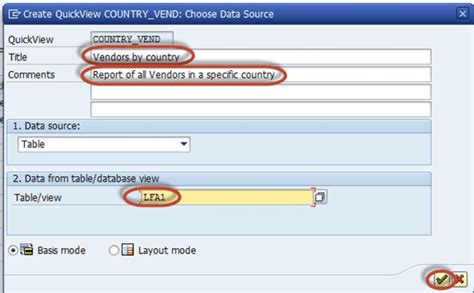 Sap Query