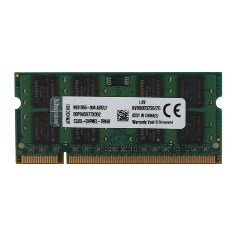 2GB 800Mhz DDR2 (PC2-6400) Kingston So-Dimm | Ram-Geheugen .nl