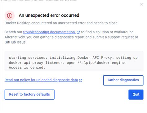 Docker Engine As A Service On Windows Cant Start Containers At Windows
