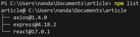 How To Install Specific Version Of NPM Package CodeForGeek