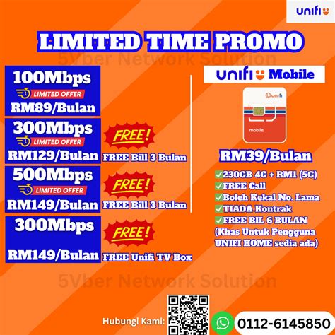 Tm ️promosi Unifi ️dapatkan Percuma 3 Bulan Bill Atau Percuma Unifi Tv Box Percuma Router Rg6