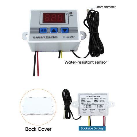 12v 24v 220v Intelligent Led Digital Microcomputer Grandado