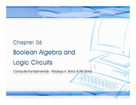 SOLUTION Chapter Boolean Algebra Studypool