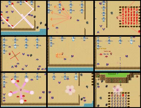 Bullet Map Projectiles Afterimage Plugin RMMV By Qiujiu