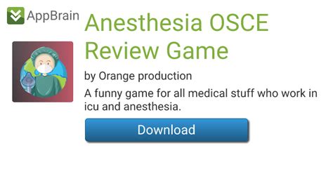 Anesthesia Osce Review Game For Android Free App Download