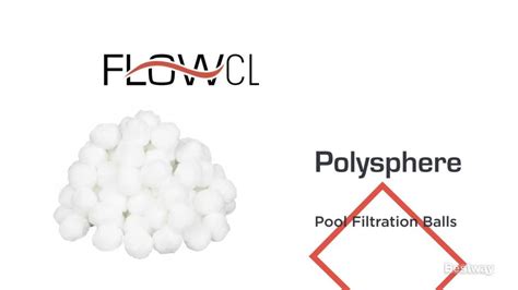 Flowclear Pool Filter Cartridge Polysphere Filtration Balls