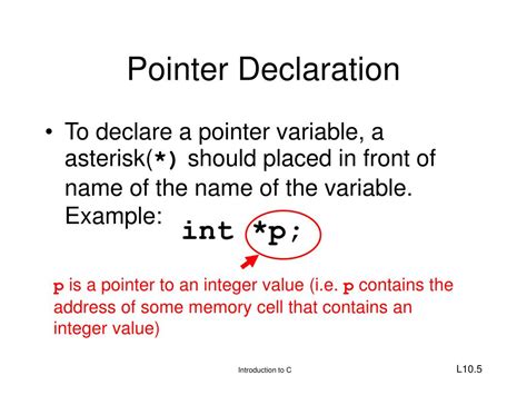 Ppt Lecture 10 Introduction To Programming In C Powerpoint