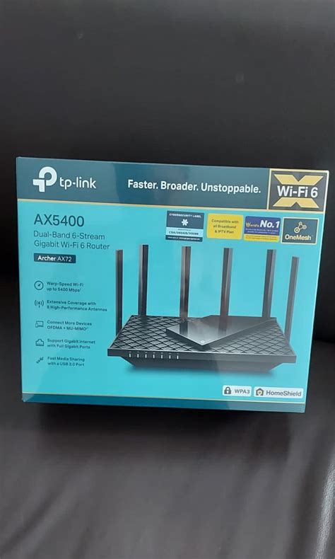 Tp Link Ax5400 Dual Band Router Computers And Tech Parts And Accessories Networking On Carousell