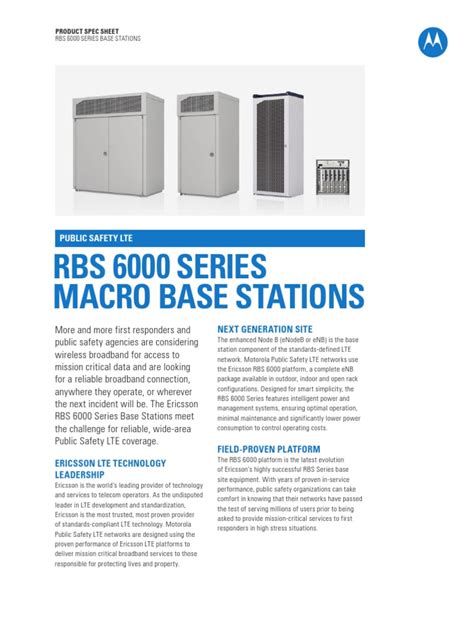 rbs 6000 spec sheet pdf lte telecommunication transmitter