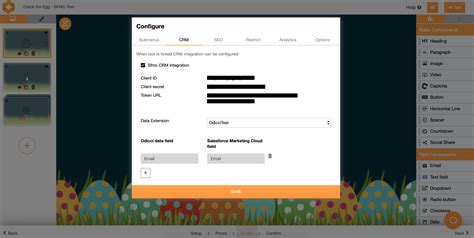 Salesforce Marketing Cloud Integration ODICCI Online Help