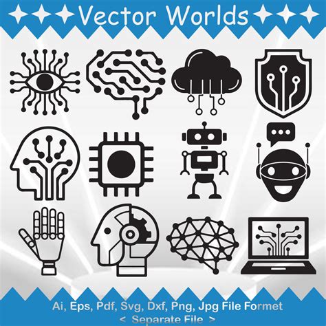 Artificial Intelligence Svg Vector Design Masterbundles