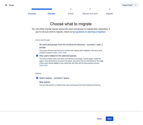 Cloud Migration Assistant For Confluence Confluence Data Center And Server 86 Atlassian