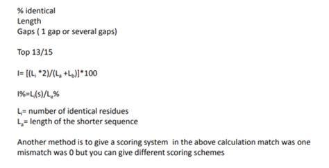 module 3 pairwise alignment flashcards quizlet