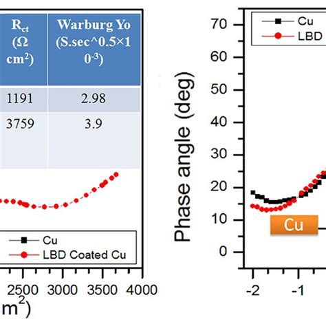 Corrosion Behaviour A Ocp And B Polarization Curves Of Bare Cu And