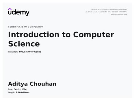Continuouslearning Computerscience Cybersecurity Skilldevelopment Udemy Aditya Chouhan