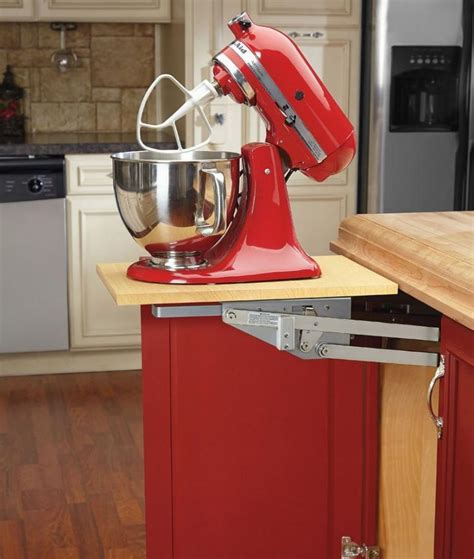 This Heavy Duty Mixer Lift Lets You Easily Access And Store Your Heavy Appliances