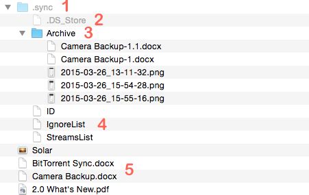 What Is Sync Folder And StreamsList IgnoreList And Archive Inside Sync
