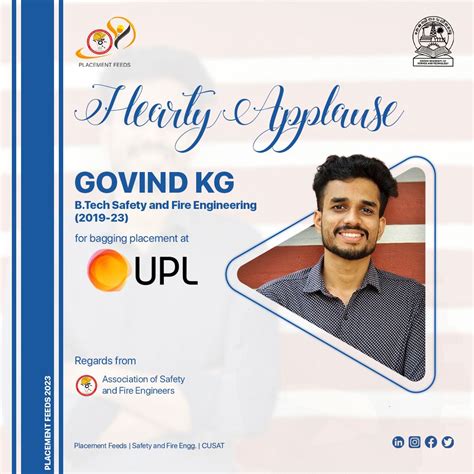 ‏asfe Cusat And Division Of Safety And Fire Engg Cochin University Of Science And Technology