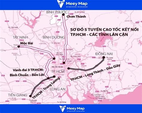 Bản đồ Quy Hoạch Cao Tốc Tp Hcm Thủ Dầu Một Chơn Thành