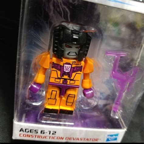 Transformers Kre O Constructicon Devastator Hasbro New Building Toy Pieces And Parts