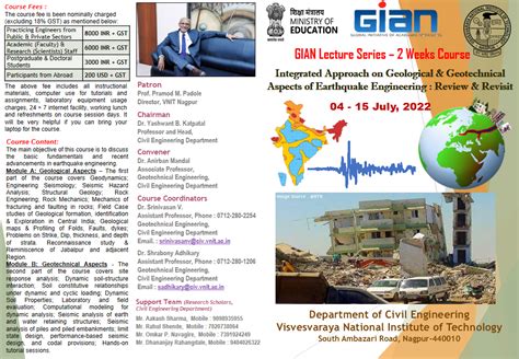 Department Of Civil Vnit Geotechnical Engineering Facebook