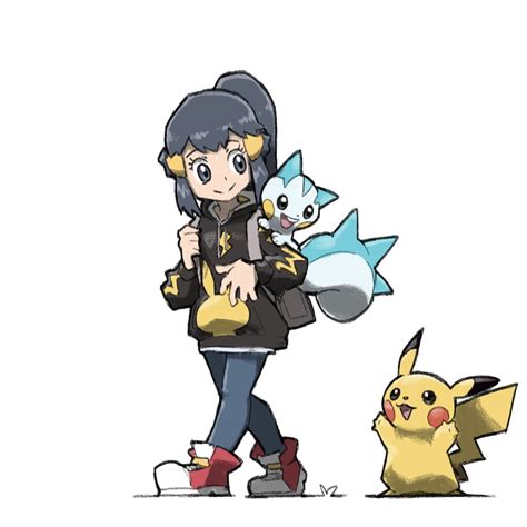 Pachirisu And Pikachu