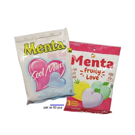 Menta Sugar Free Love Candy 50 Pcs Zak Shopee Philippines