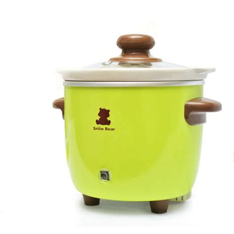 220v 07l 70w Bb 전자 슬로우 쿠커 세라믹 라이너 끓는 수프 죽 냄비 이유식 도구슬로우 쿠커 Aliexpress