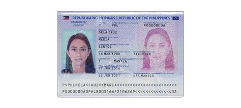 Passport Id Sample Philippines Philippine Passport Hi Res Stock