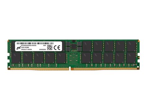 Crucial Ddr5 Rdimm 64gb 2rx4 4800 Cl40 Mtc40f2046s1rc48ba1t