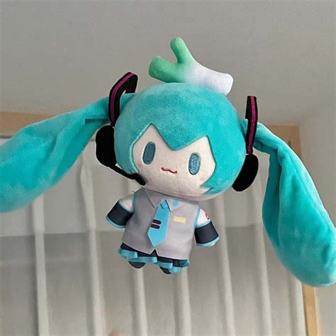 Official Miku Plush Mirror Cute Miku Badge Holder Regisbox
