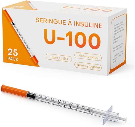 U 100 0 5ml Insulin Syringes 31g 1 4 Inch 6mm With Needle