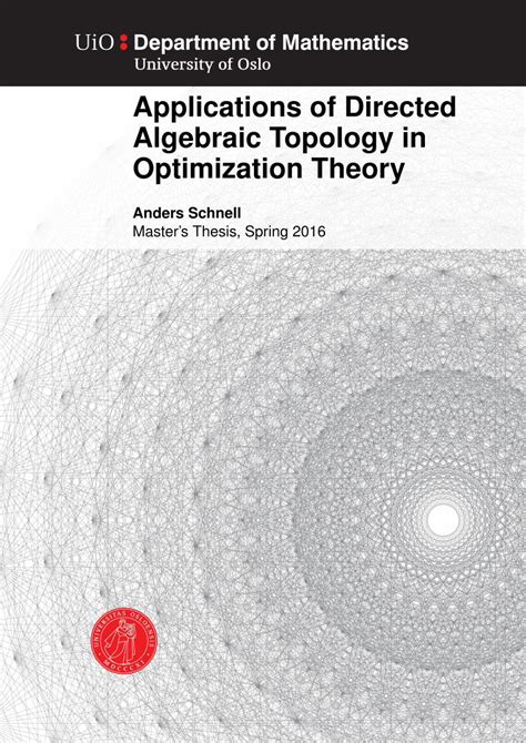 Pdf Applications Of Directed Algebraic Topology In · Understand Some Of The Most Central