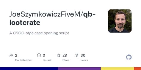 Qb Lootcrate README Md At Main JoeSzymkowiczFiveM Qb Lootcrate GitHub