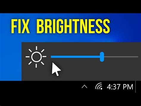 How To Fix Windows 10 Screen Brightness Control Not Working 10 09 2025