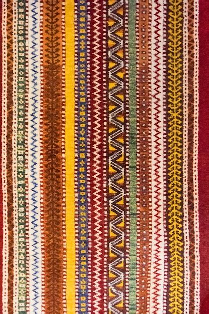 Premium Photo Textile Rug Texture