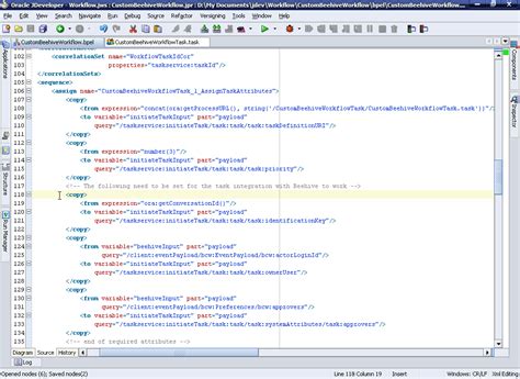 Oracle Beehive Custom Workflow Tutorial