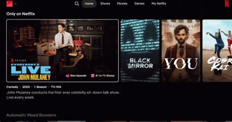 Netflix Pushes Forward With Major Tv User Interface Overhaul Tech