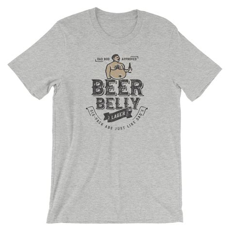 Beer Belly Lager Funny Craft Beer Short Sleeve Unisex T Shirt Artbitz
