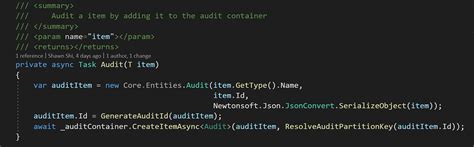 Clean Architecture — Audit Log Using Partitioned Repository Pattern With Cosmos Db By Shawn