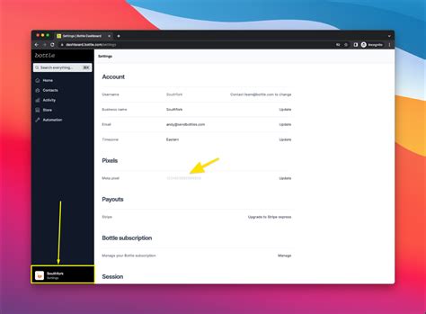 how to add a javascript header or track page clicks with meta pixel