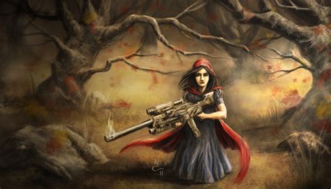 The Sketchbook Of Nate Little Red Riding Hood