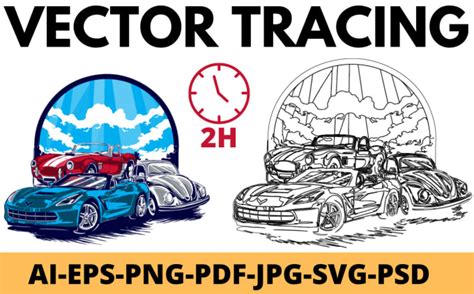 Convert Raster To Vectorvector Tracingimage To Vector By Smax01 Fiverr