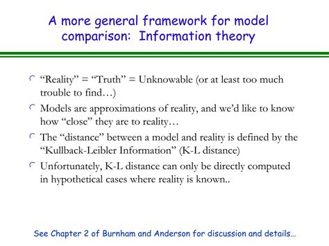 Ppt Model Selection And Multimodel Inference Powerpoint Presentation