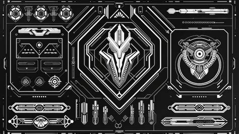 Digital Elements For Ui Ux And Gui Projects Hitech Design Elements Charts Circles Callouts